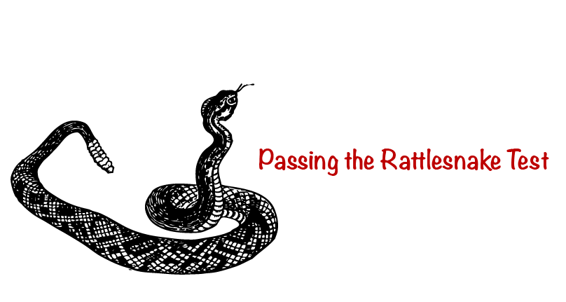 Passing the rattlesnake test - The Mind Hears